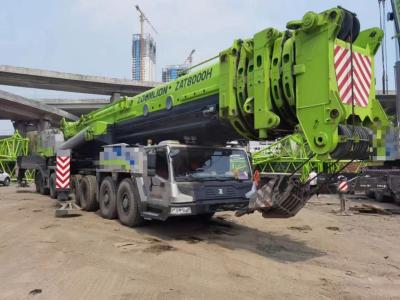 China 2020 Zoomlion ZAT8000H Used Crane: Main Boom 92m, Jib 45m, Counterweight 135 Tons, Operating Time 1141h, Excellent Working Condition. for sale