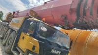 China 2018 Sany Used Crane SAC3000 Main Boom: 80 Meters Jib: 42 Meters Counterweight: 100 Tons Excellent Working Condition. for sale