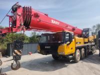China 2023 Sany Used Crane STC550T5 Main Boom: 48.5 Meters Jib: 16 Meters Counterweight: 15.1 Tons Excellent Working Condition. for sale