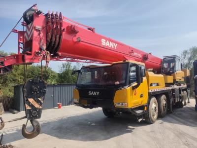 China 2023 Sany Used Crane STC550T5 Main Boom: 48.5 Meters Jib: 16 Meters Counterweight: 15.1 Tons Excellent Working Condition. for sale