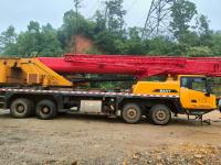 China 2023 Sany Used Crane STC500C5 Main Boom: 44m Jib: 16m Counterweight: 9.5 Tons Excellent Working Condition. for sale