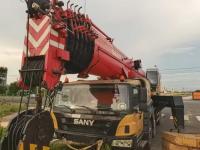 China Fuel Tank Capacity 1000 Liters SANY Truck Crane Including Operating Hours 4433h and Working Hours 3255h for Heavy Lifting Operations for sale