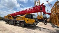 China 2022 Sany Used Crane STC250E5-1 Truck Crane 25T Lifting Capacity 6.8T Counterweight 41M Boom Length Yuchai Engine  Mobile Crane Manufacturer for sale