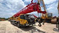 China 2022 Sany Used Crane STC250E5-1 Truck Crane 25T Lifting Capacity 6.8T Counterweight 41M Boom Length Yuchai Engine  Mobile Crane Manufacturer for sale