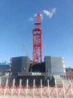 China 2023 SANY SCC1500A-8 150t Crawler Crane: 43m Main Boom, 100t+13.5t Hooks, 55t Rear Counterweight + 20t Central Counterweight. Ideal For Heavy Lift Projects. for sale
