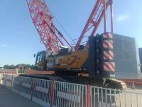 China 2023 SANY SCC1500A-8 150t Crawler Crane: 43m Main Boom, 100t+13.5t Hooks, 55t Rear Counterweight + 20t Central Counterweight. Ideal For Heavy Lift Projects. for sale