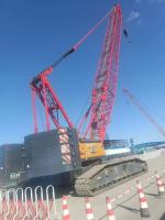 China 2023 SANY SCC1500A-8 150t Crawler Crane: 43m Main Boom, 100t+13.5t Hooks, 55t Rear Counterweight + 20t Central Counterweight. Ideal For Heavy Lift Projects. for sale