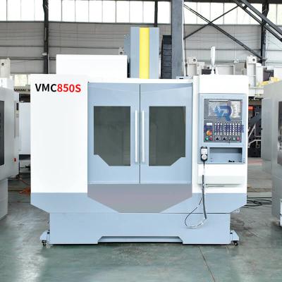 China Linear Guide Rail Metal Vertical Horizontal CNC Milling Machine Center VMC850S for sale