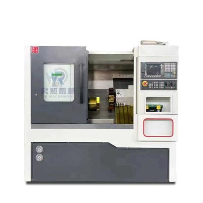 China Tck40 CNC Slant Bed Lathe Machine With Linear Guide Automatic Lathe for sale