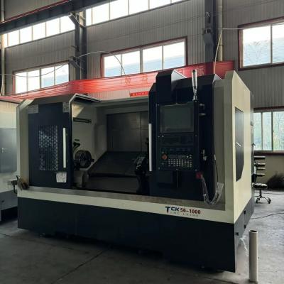 China 12 Station Computerized Metal Lathe 62mm Spindle Bore Dia 700mm Z Axis Travel 560mm Max Swing Over Bed Dia for sale