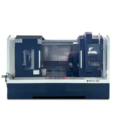 China Horizontal Tck56-1000 Slant Bed Cnc Lathe Machine High Precision for sale