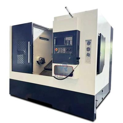 China 8” Hydraulic Chuck Heavy Duty Machining Cnc Metal Turning 30/36m/Min X Z Axis Feed Speed 32 Boring Tool Size for sale