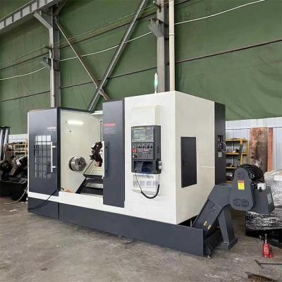 China China Metal TCK56 Slant Bed CNC Lathe Machine Hydraulic Chuck And Tailstock Y Axis for sale