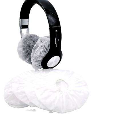 China 50pcs/Bag Disposable Headphone Cover Non Woven Fabric Headset Ear Covers for sale