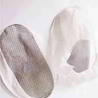 China White Waterproof Non Woven Shoe Cover Breathable Dustproof for sale