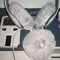 China 50pcs/bag Cover For Headphones Disposable Headphone Cover Non Woven Fabric for sale