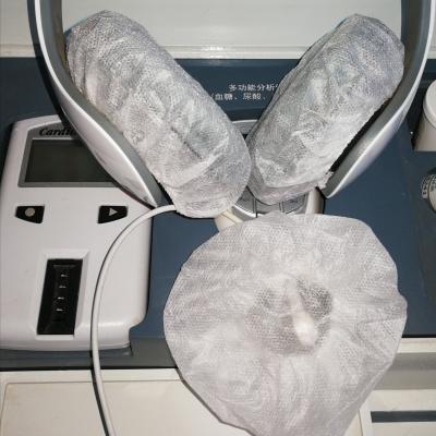 China 50pcs/bag Cover For Headphones Disposable Headphone Cover Non Woven Fabric for sale