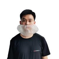 China ISO Certified Disposable Nonwoven Beard Cover 100pcs Bag for sale