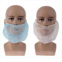 China ISO Certified Disposable Nonwoven Beard Cover 100pcs Bag for sale