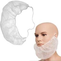 China ISO Certified Disposable Nonwoven Beard Cover 100pcs Bag for sale
