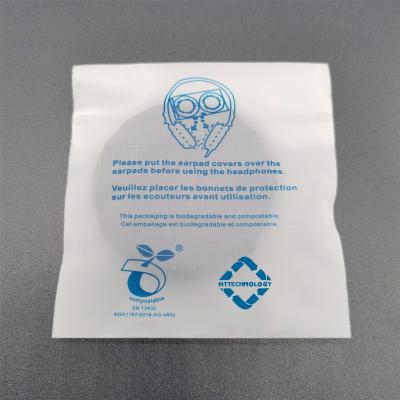 China Non Woven Disposable Biodegradable Disposable Earpad Cover 6cm to 21cm for sale