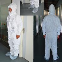 China Microporous Non Woven Disposable Coverall PP 20gsm To 90gsm for sale