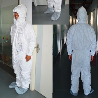 China Microporous Non Woven Disposable Coverall PP 20gsm To 90gsm for sale