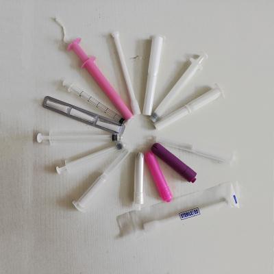China Soft PP Disposable Vaginal Applicators For Female Vagina Sex Cream for sale