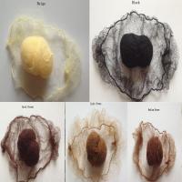 China Nylon Mesh Light / Heavy Wigs Disposable Hair Nets Invisible for sale