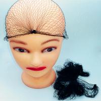 China Black Invisible Elastic Hair Net Nylon Collapsible for sale