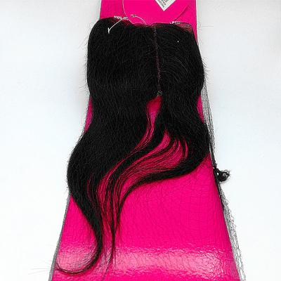China Nylon Disposable Hair Nets Black Brown Invisible Soft Elastic Lines For Wigs for sale
