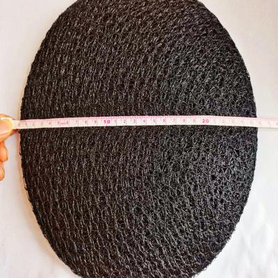 China Invisible Hair Nets Disposable Hair Net Black for sale
