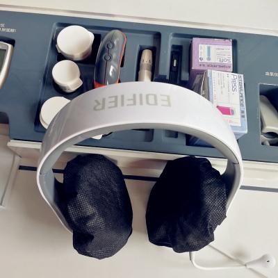 China Latex Free Disposable MRI Headphone Covers Non Woven for sale