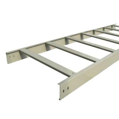 China Custom Stainless Steel Ladder Cable Tray 100-150mm Height with 250kg Load Capacity Hot-Dip Galvanized for sale