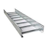 China Electrical Anti-Corrosion Ladder Cable Tray with 250kg Load Capacity and 100-150mm Side Rails for Cable Management for sale