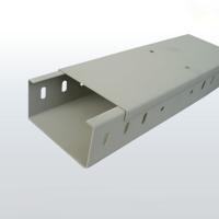 China Customized Perforated Galvanized Cable Tray 250kg Load Capacity with 1.5-2.5mm Thickness for sale