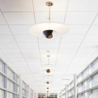 China Waterproof Mineral Fiber Ceiling Board 280-350 kg/m³ Density with NRC 0.48-0.66 Sound Absorption for sale