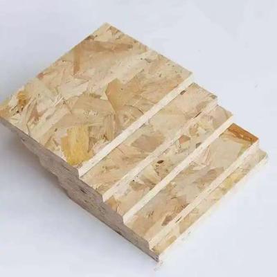 China OSB3 Waterproof Plywood Panel 18mm 1220x2440mm - Structural Board with 620-730kg/m³ Density for sale