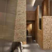 China OSB3 Water Resistant Oriented Strand Board 9.5mm 11.1mm 18mm Construction Flakeboard with 620-730kg/m³ Density for sale