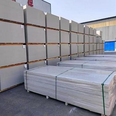 China 6/8/12mm Calcium Silicate Cement Board - Fireproof Lightweight Building Material 1200x2440mm for Renovation for sale