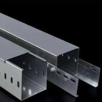 China 4 Inch Wall Mounted Perforated Cable Tray Steel 0.8-3.0mm Hot Dip Galvanized for sale