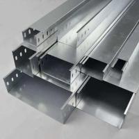 China Steel Cable Tray 0.8-3.0mm Hot-Dip Galvanized Wall-Mounted Cable Management System for sale