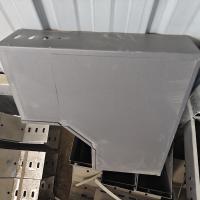 China Hot-Dip Galvanized Steel Cable Tray 0.8-3.0mm Wall-Mounted Cable Trunking System for sale