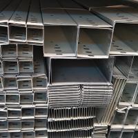 China Hot-Dip Galvanized Wall-Mounted Cable Tray 4 Inch Width Ventilated Perforated Trough for Electrical Wiring Management for sale