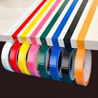 China Heavy Duty Abrasion Resistant PET Floor Marking Tape Waterproof Oil-proof No Residue After Peeling for Factory Safety for sale