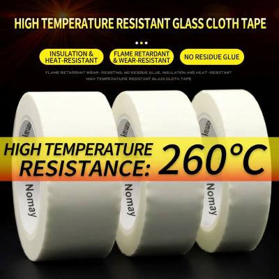 China Flame Retardant High Temperature Glass Cloth Tape for Electrical Insulation in Motors and Transformers for sale