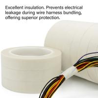 China 260℃ High Temperature Resistant Silicone Glass Cloth Tape with H-Class Electrical Insulation and Flame Retardant Properties for sale