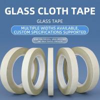 China High Temperature Resistant Double Sided Glass Cloth Tape with H-Class Insulation and Clean Removal Without Residue for sale