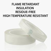 China Acrylic Glass Cloth Tape 155℃ Heat Resistant with Strong Initial Adhesion and F-Class Electrical Insulation for Wiring Harness Binding for sale