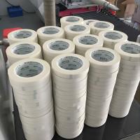China Acrylic Glass Cloth Tape 155℃ Heat Resistant with Strong Initial Adhesion and F-Class Electrical Insulation for Wiring Harness Binding for sale